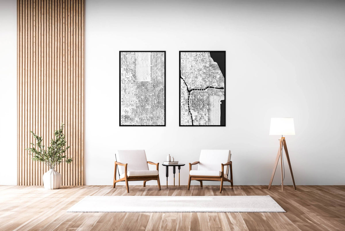 3D City Models from CITYFRAMES | 3D Printed City Maps